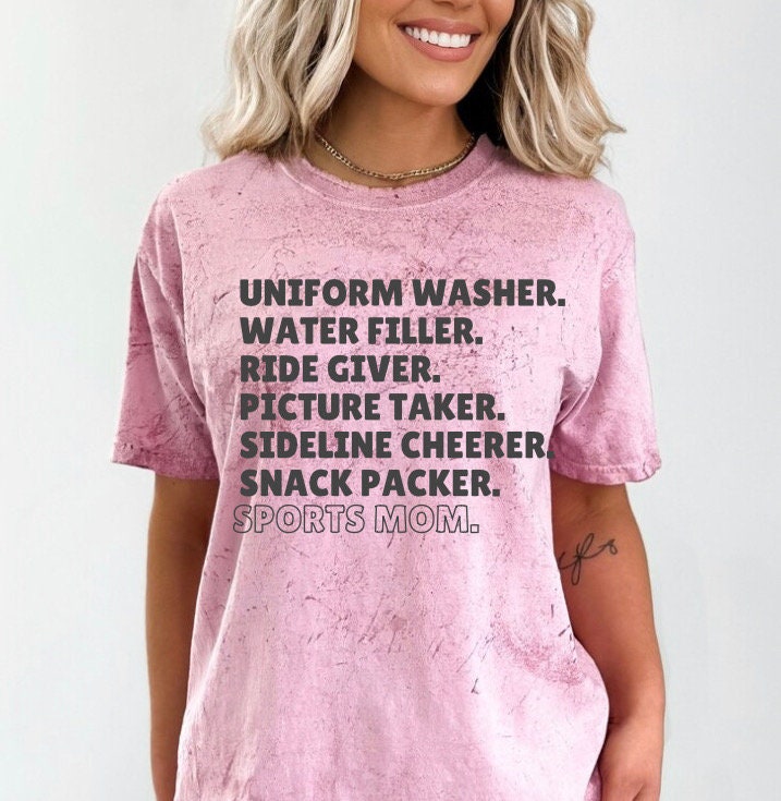 Sports Mom Png Uniform Washer Soccer Baseball Softball Football ...