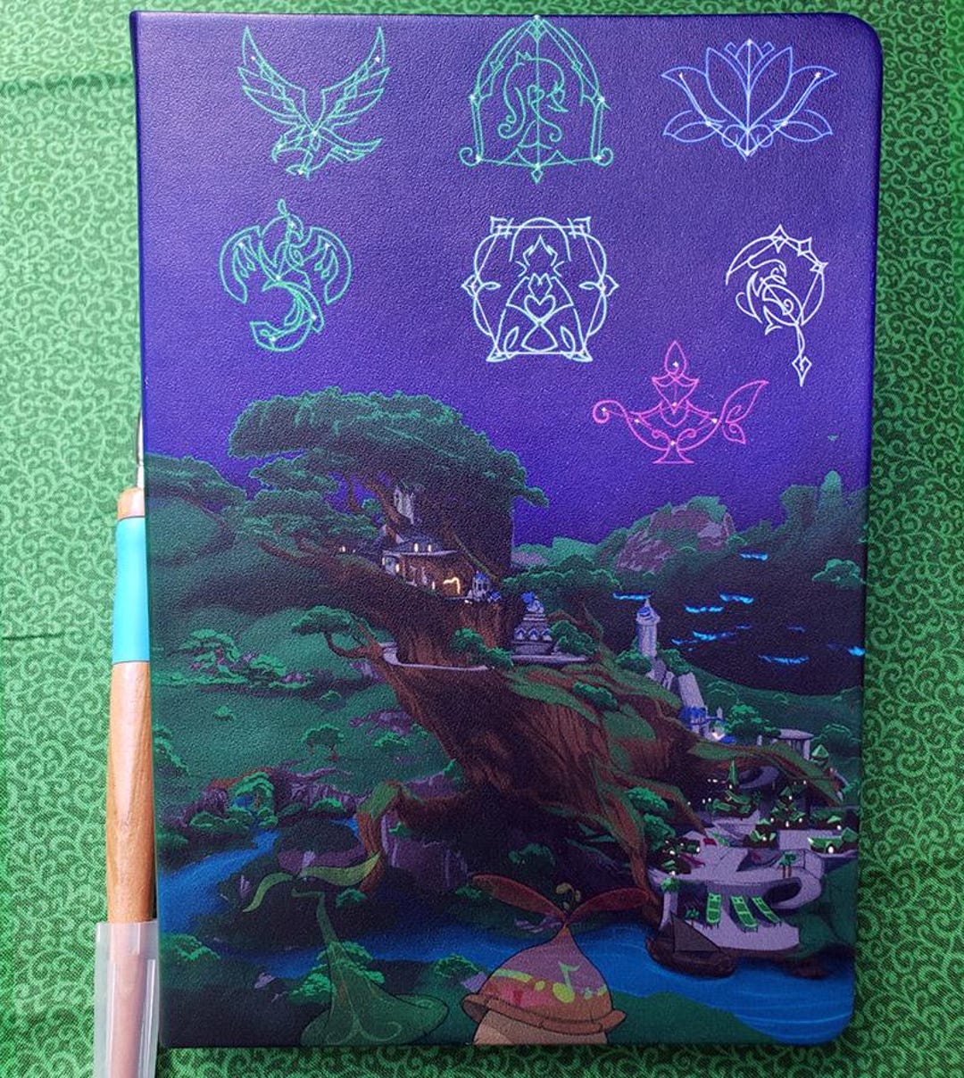 Genshin Impact Sumeru Landscape Journal Sketchbook - Etsy