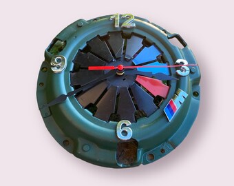 Bmw M Logo/personalized Wall Clock / Real Car Engine Parts/personalized ...