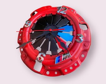 Bmw M Logo/personalized Wall Clock / Real Car Engine Parts/personalized ...