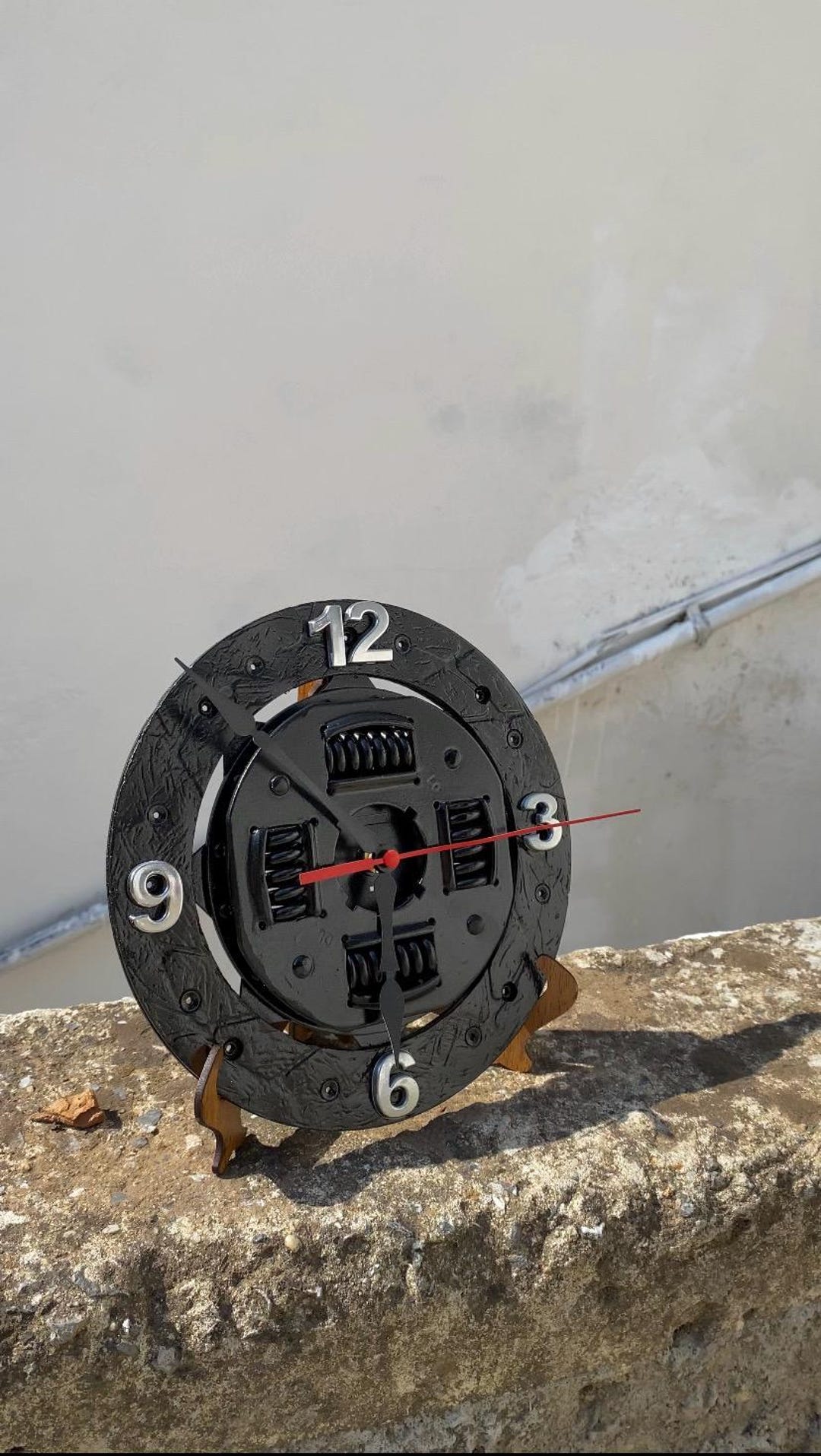 Personalized Clutch Clock / Real Car Engine Parts / Personalized - Etsy