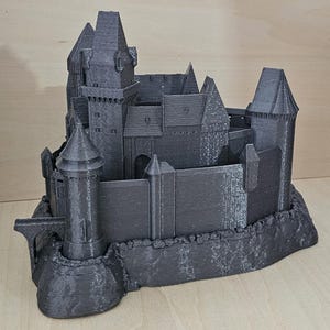 Castle With Base - Etsy