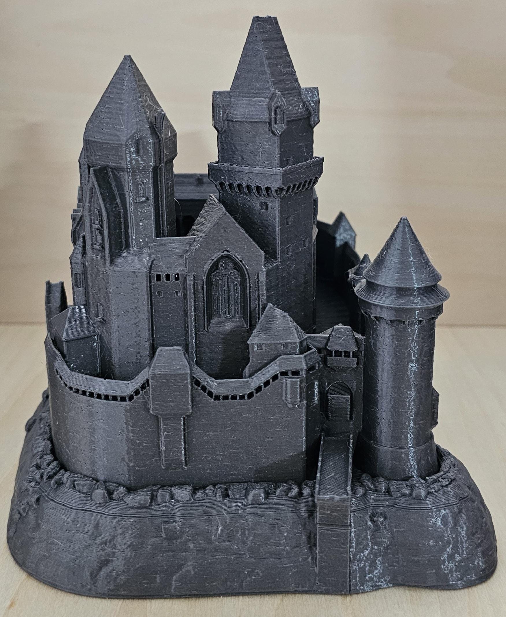 Castle With Base - Etsy