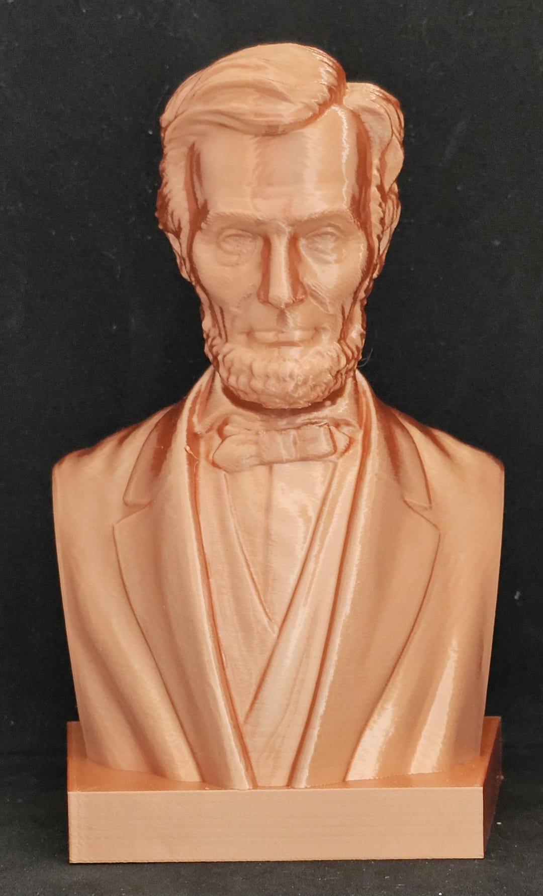 Abraham Lincoln Bust - Copper - Etsy
