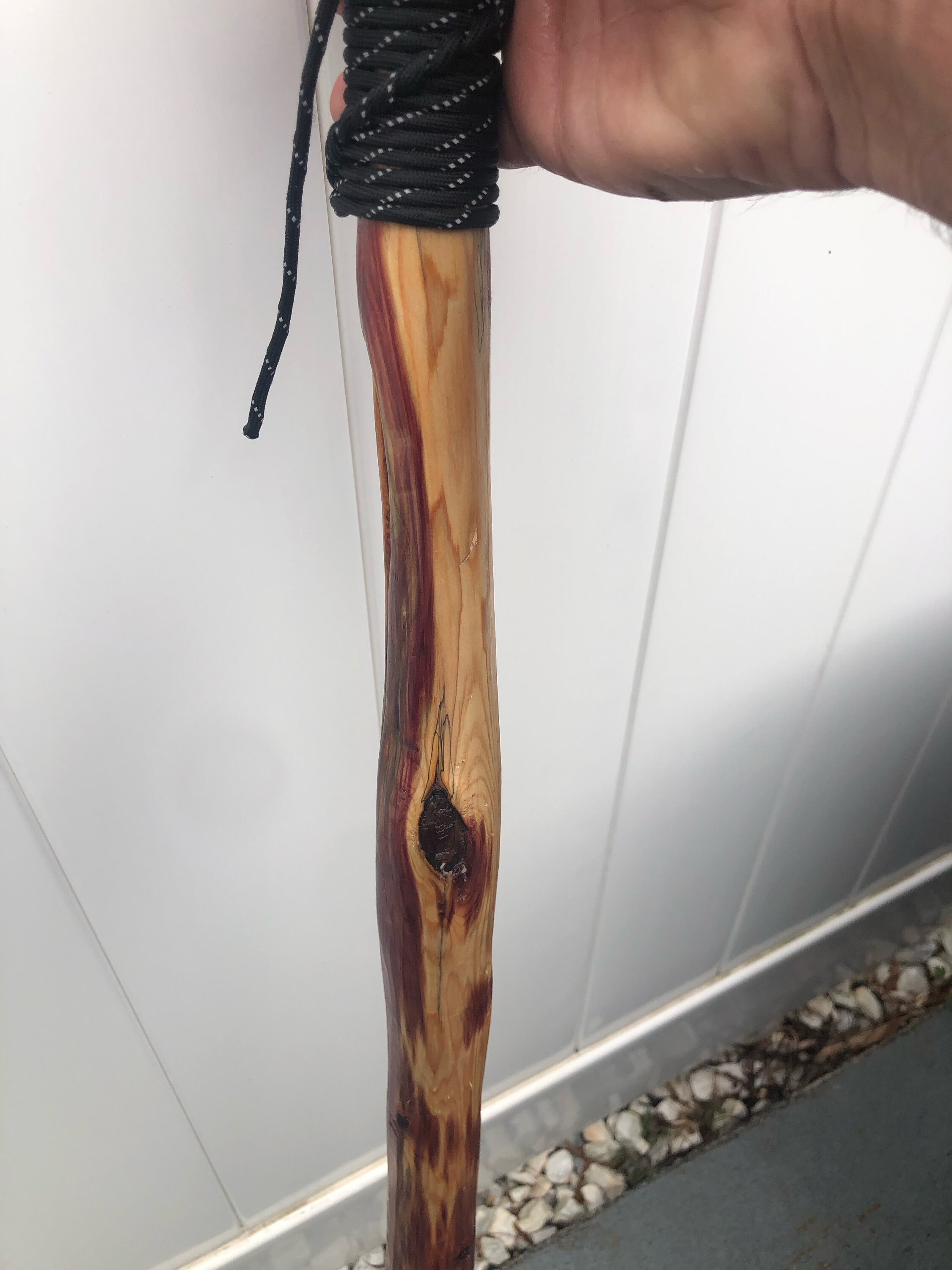 Hand Carved Cedar Staff - Etsy