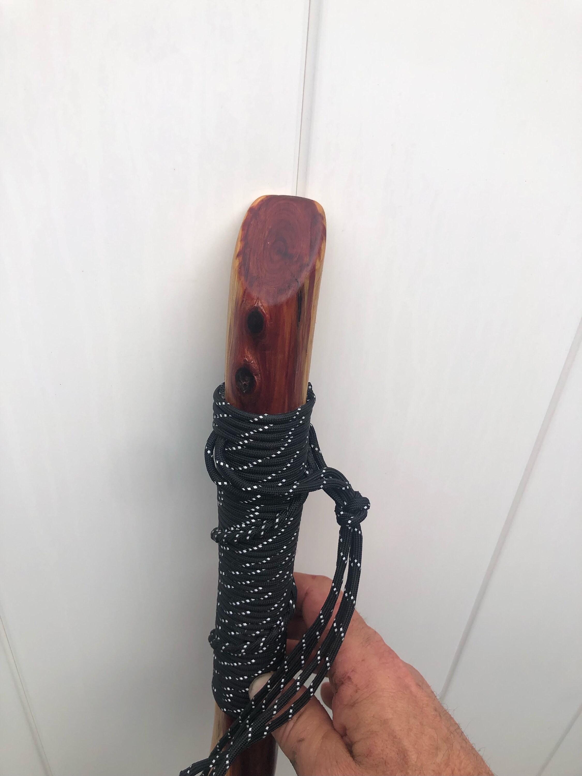 Hand Carved Cedar Staff - Etsy