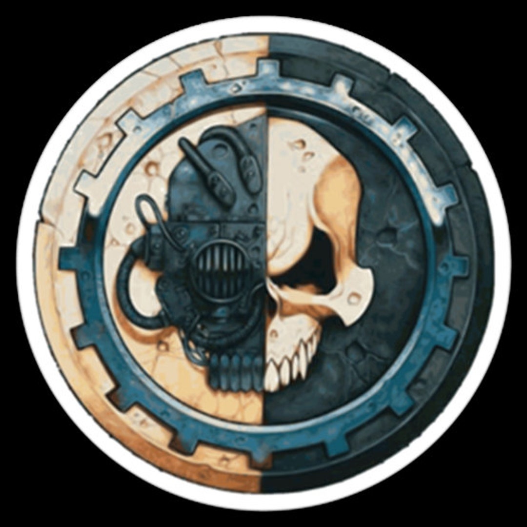 Warhammer 40K Adeptus Mechanicus Sticker - Etsy