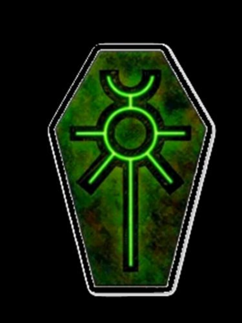 War Hammer 40K Necron Icon Vinyl Sticker 3" X 2" - Etsy