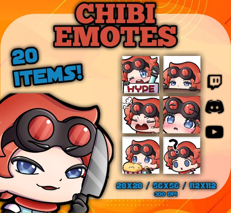 Apex Emotes/horizon Apex Emotes/ Pack of 20 Emotes/ Emotes for Twitch ...