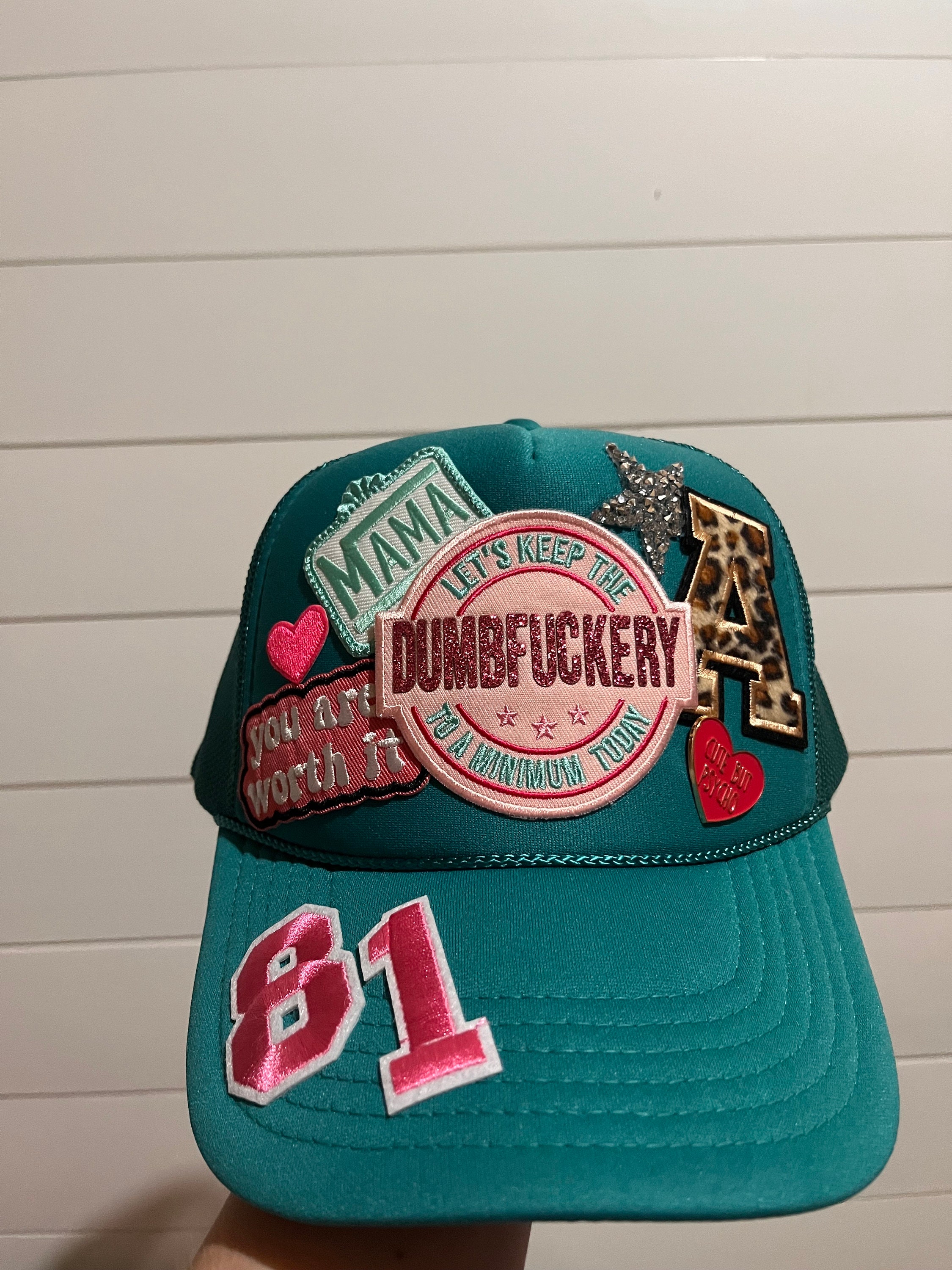 ADULT FRIENDLY Patch Trucker Hat - Etsy