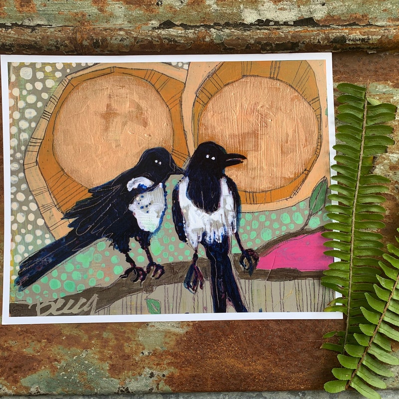 Magpie Art - Etsy
