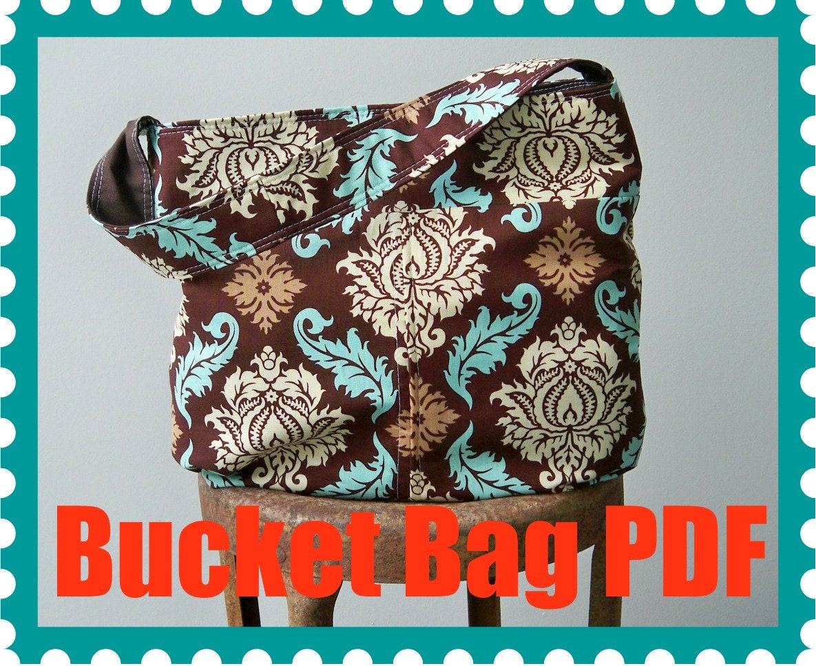 Bucket Bag PDF Pattern Emailed Instruction and Pattern - Etsy