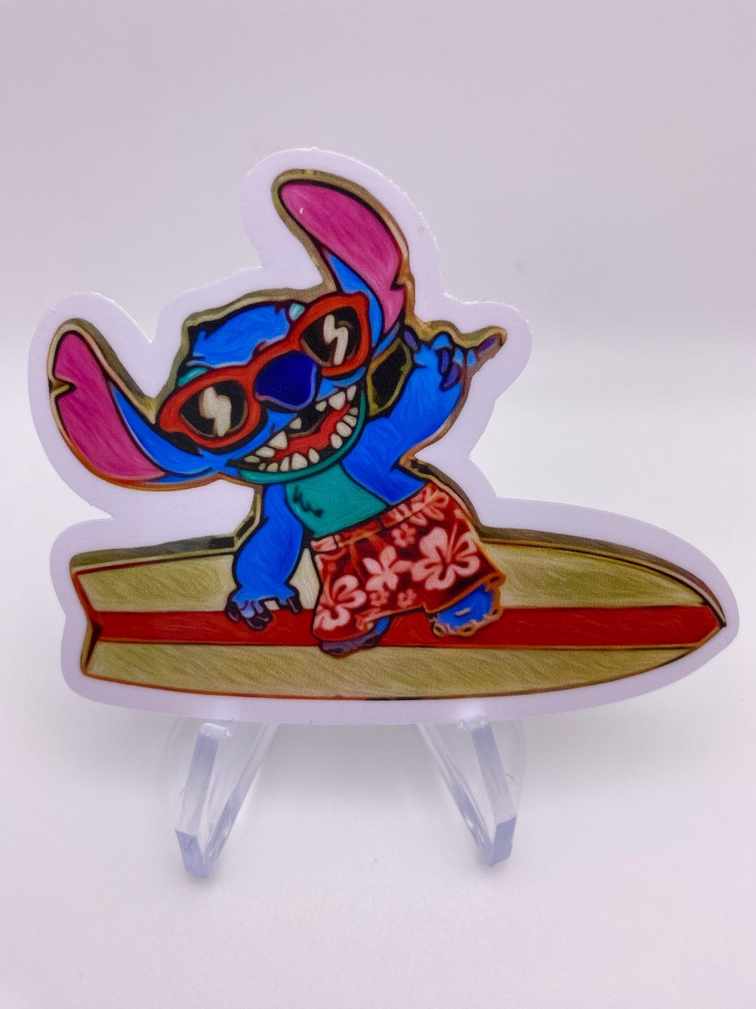 A Cute Stitch Surfer Dude - Etsy