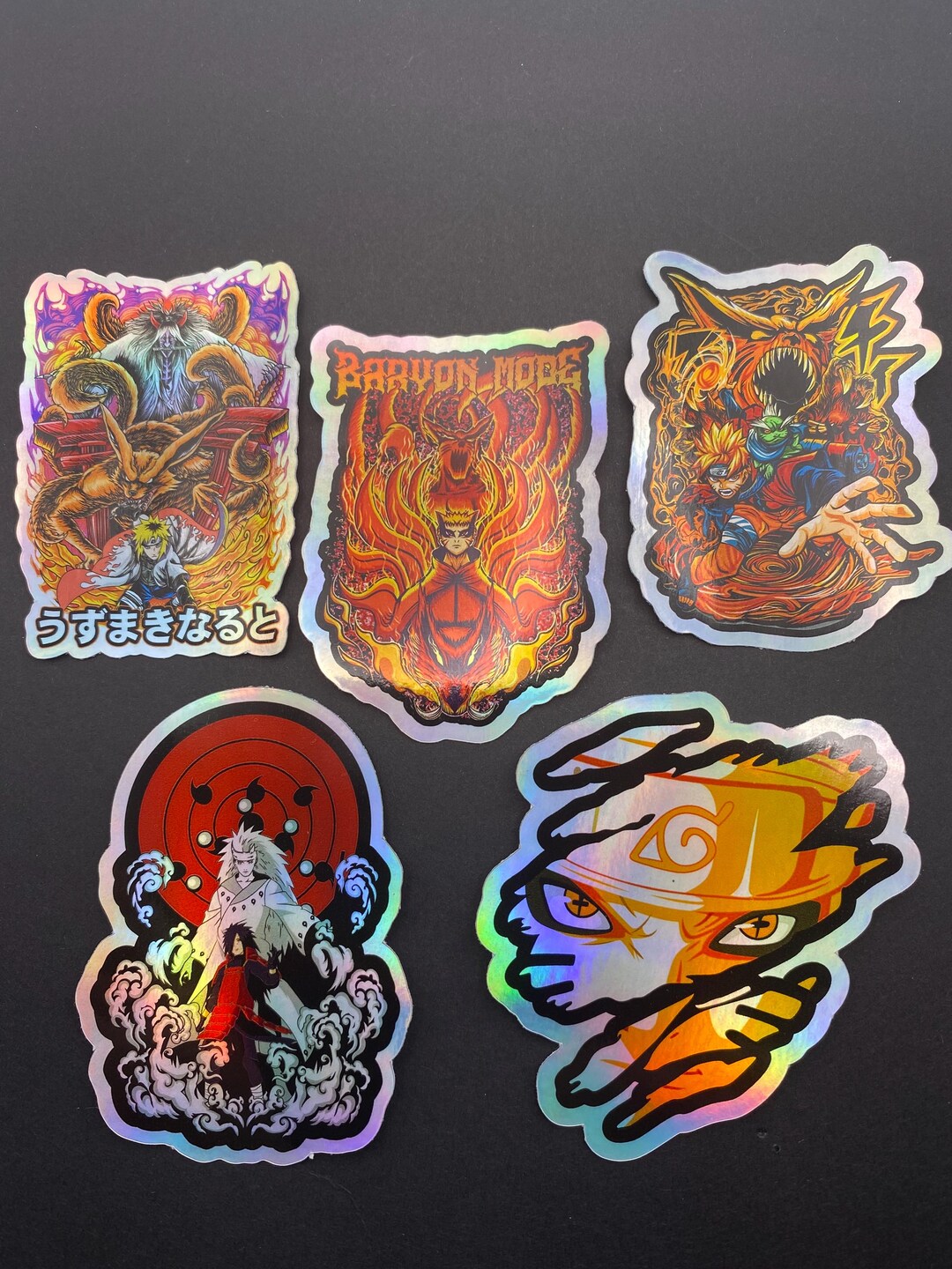 Anime Naruto Sticker Packs - Etsy