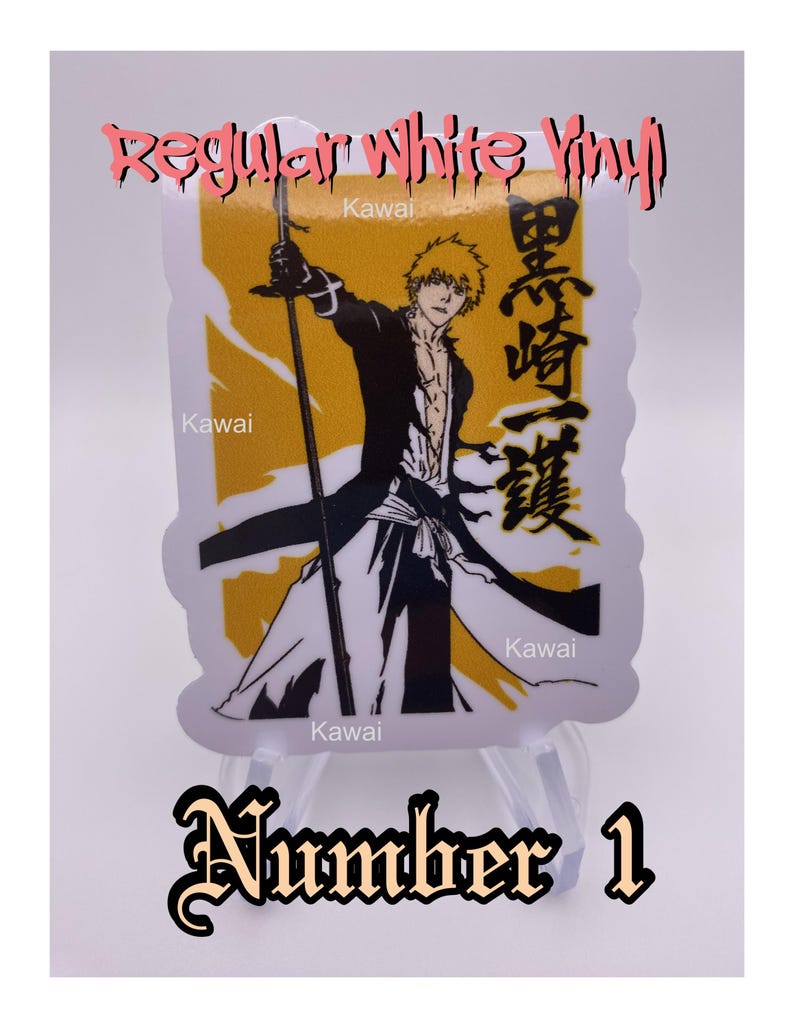 Anime Character Bleach Sticker Pack - Etsy