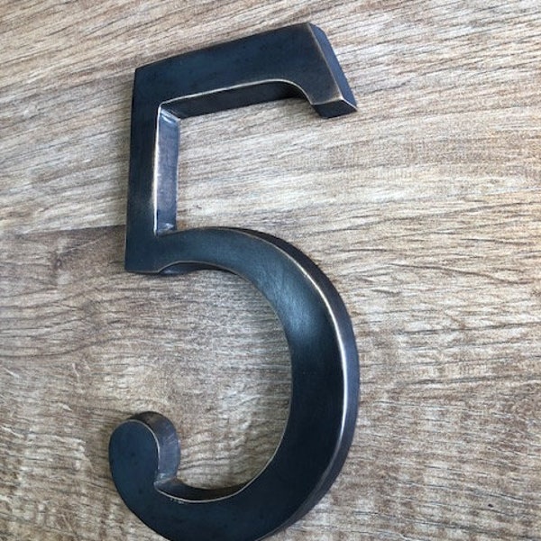 Brass House Numbers - Etsy
