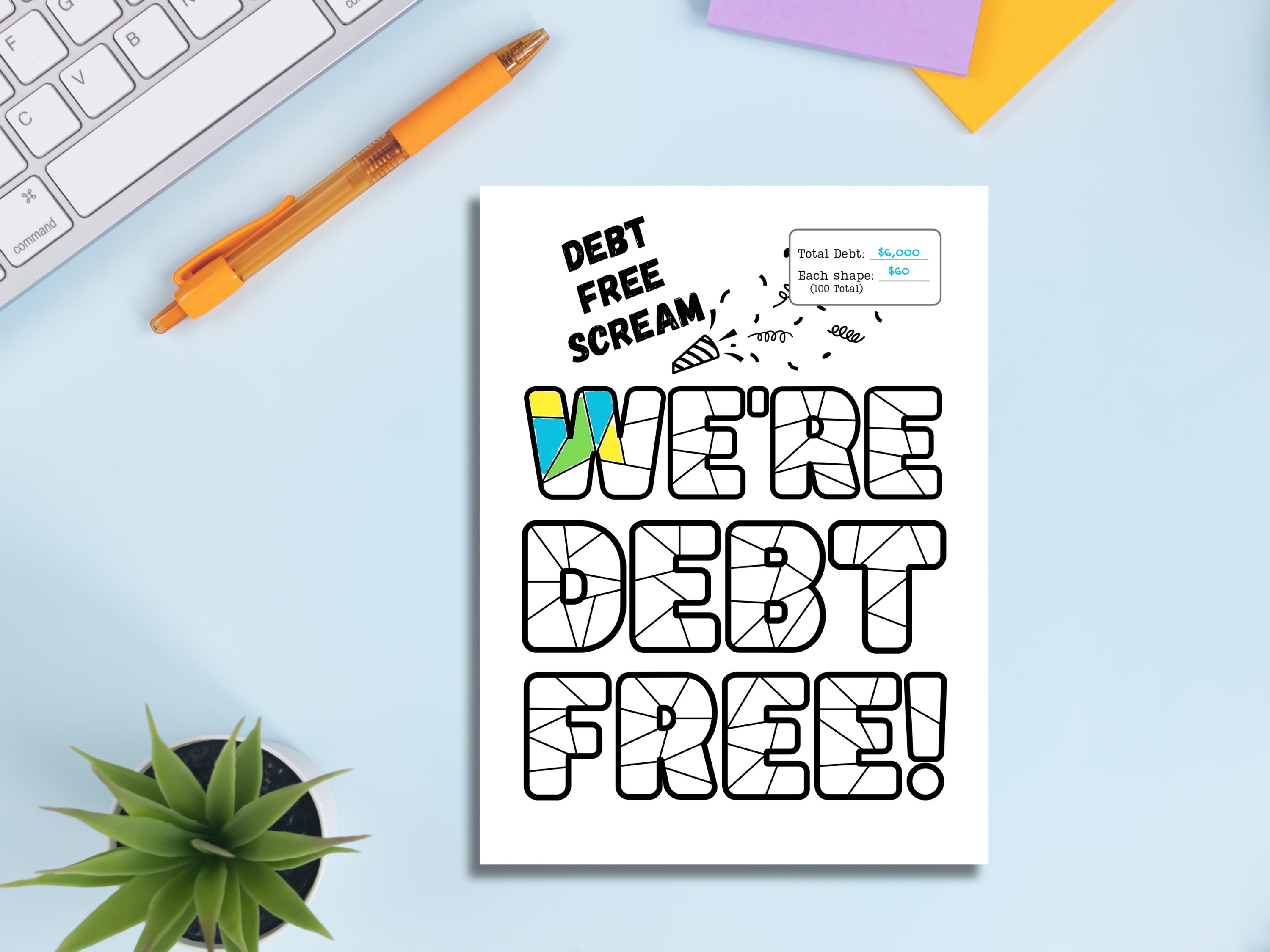Debt Payoff Tracker | Debt Free Printable | Debt Payoff Tracker ...