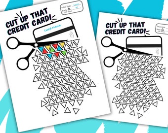 Credit Card Payoff Tracker | Credit Card Debt Track Printable | Debt ...