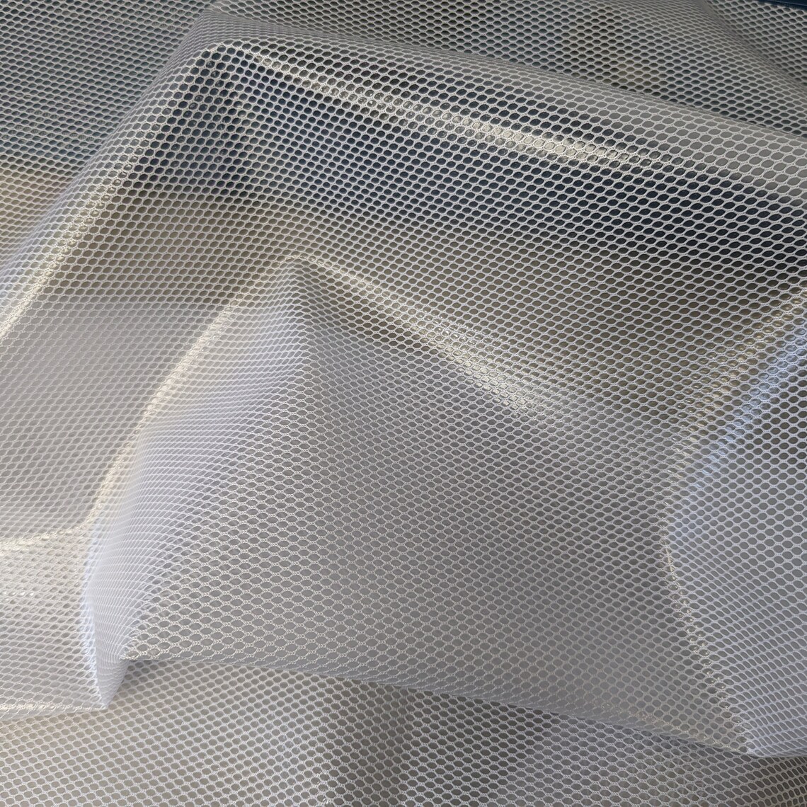 Clear PVC Vinyl Laminated Fabric With Knit Scrim for Mattress Ticking ...