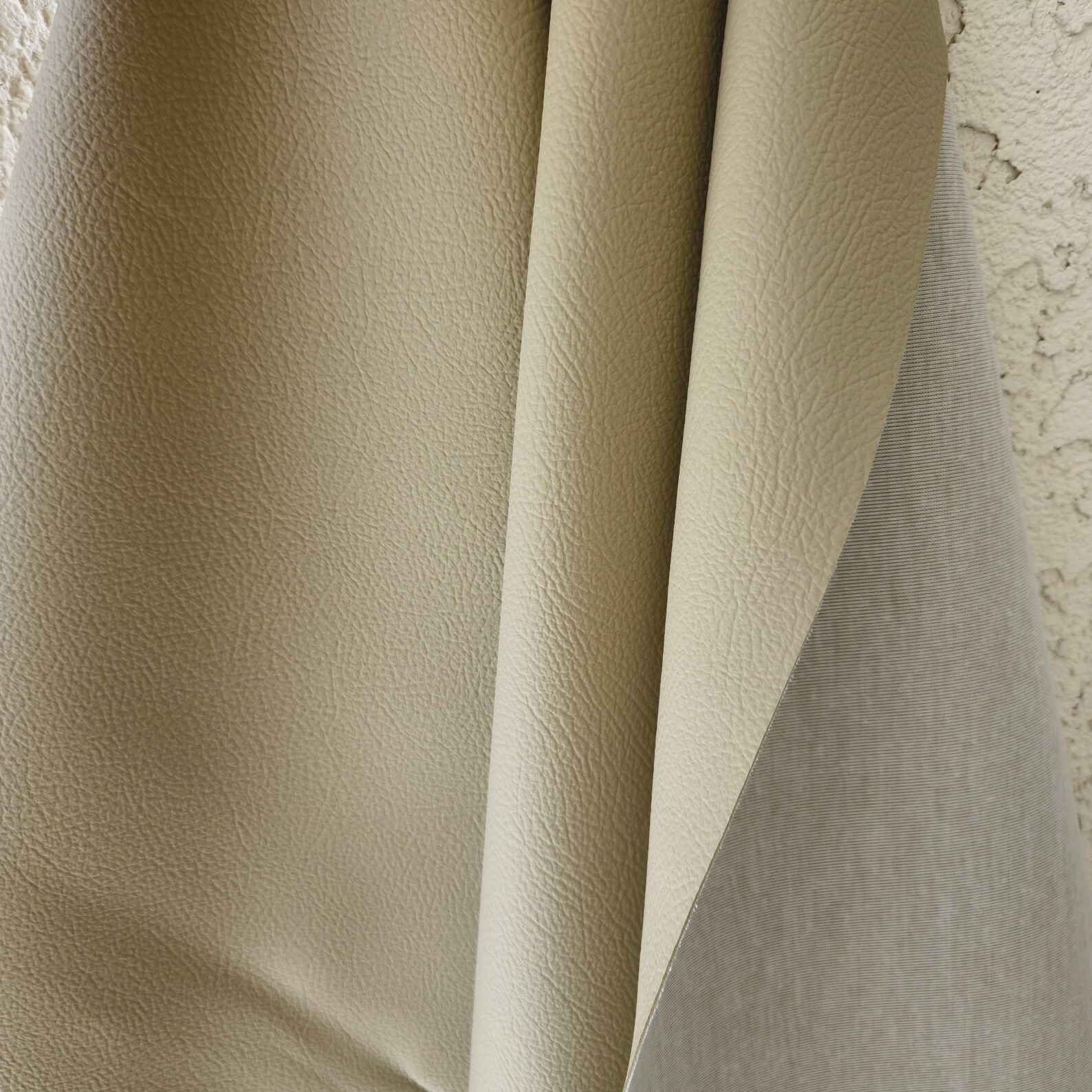 Tan Faux Leather Upholstery Fabric: Heavy Duty Leatherette - Etsy