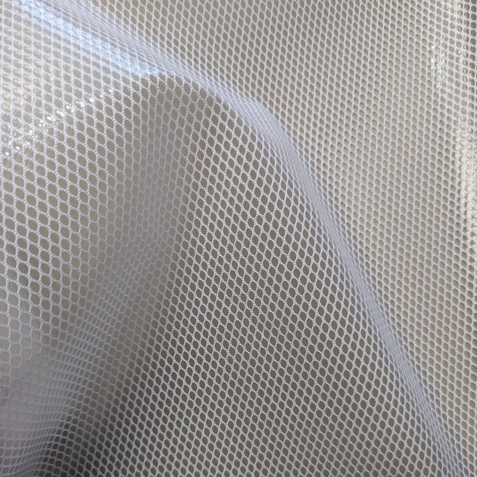 Clear PVC Vinyl Fabric: Antimicrobial Waterproof Knit Scrim - 43" Wide ...