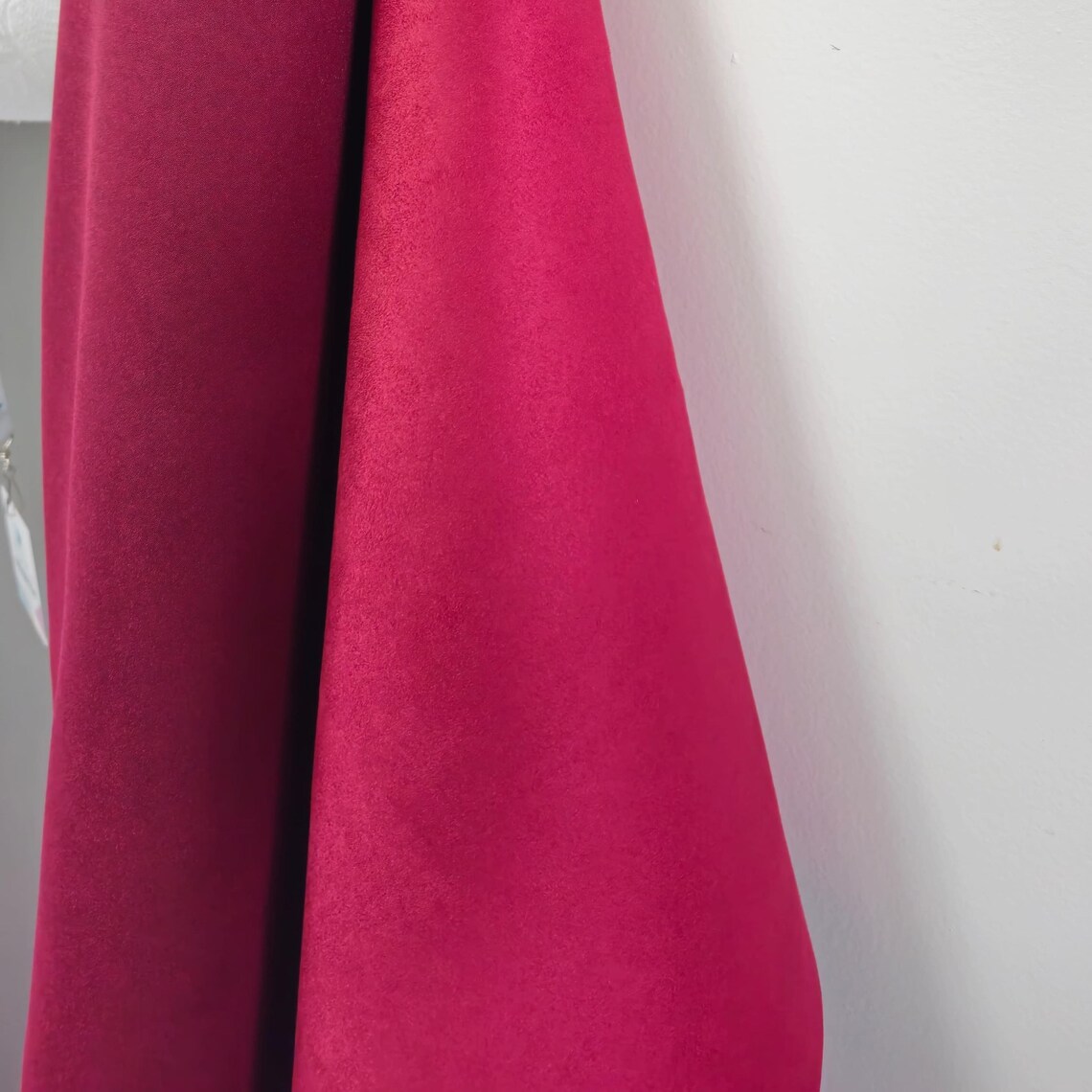 Microsuede Upholstery Soft Hand Fabric Vibrant Beautiful Luxurious ...