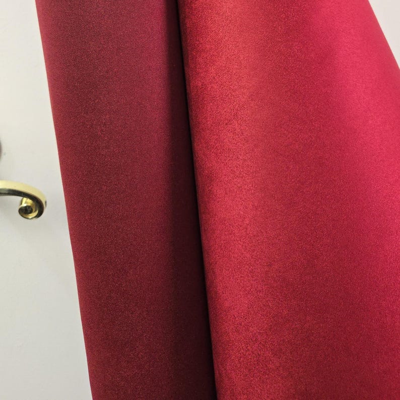 Microsuede Upholstery Soft Hand Fabric Vibrant Beautiful Luxurious ...