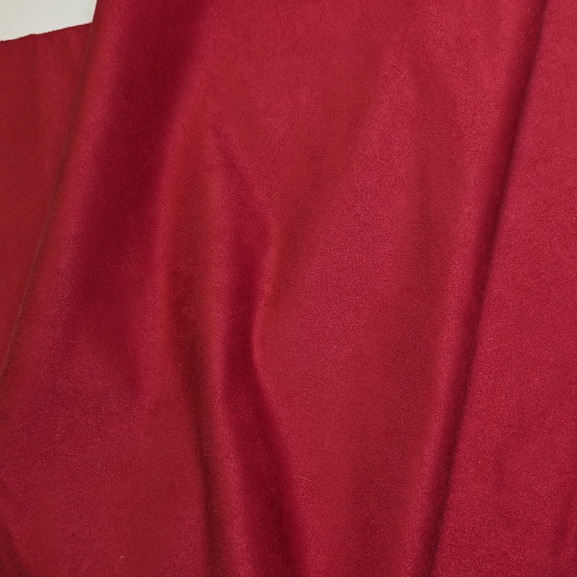 Microsuede Upholstery Soft Hand Fabric Vibrant Beautiful Luxurious ...