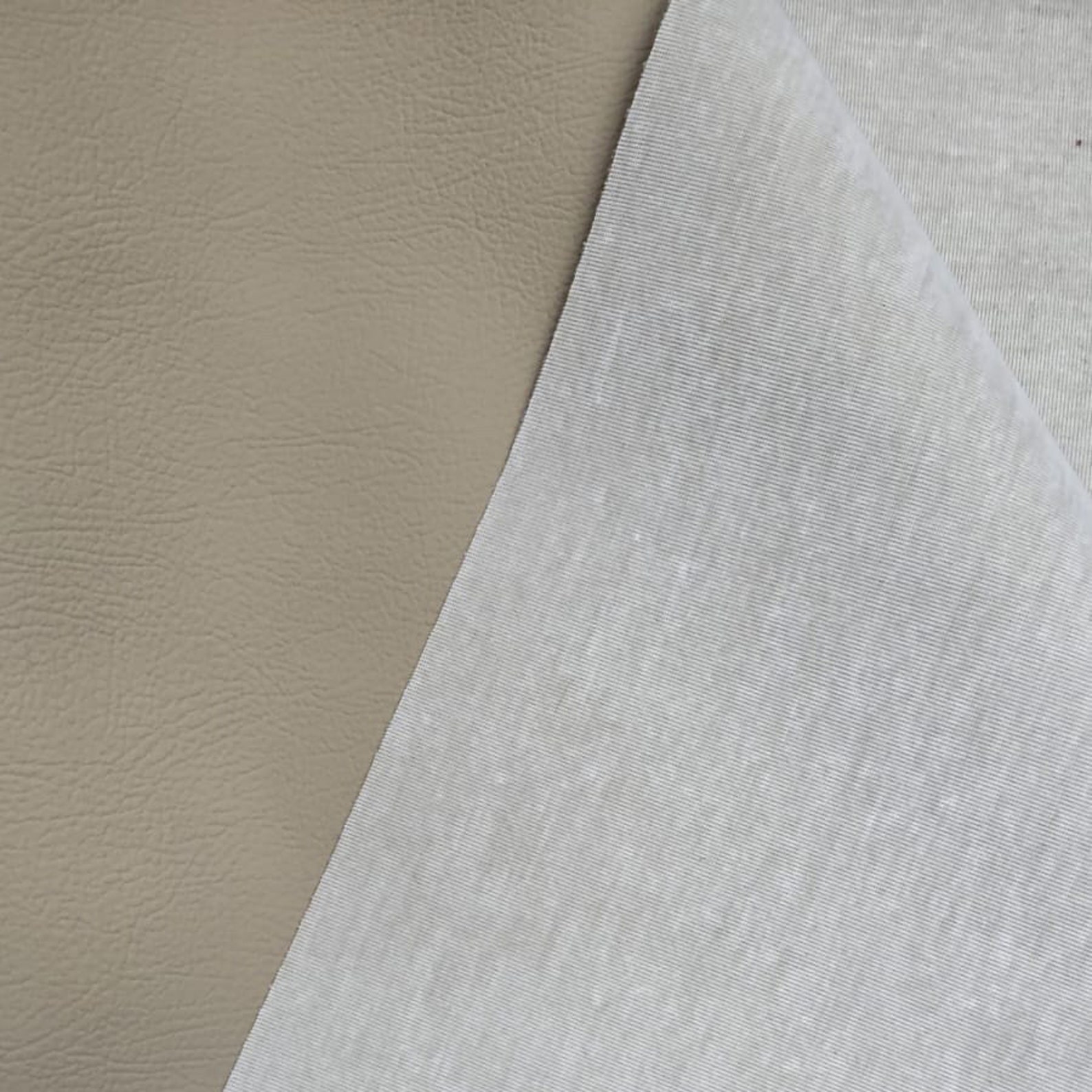 Tan Faux Leather Upholstery Fabric: Heavy Duty Leatherette - Etsy