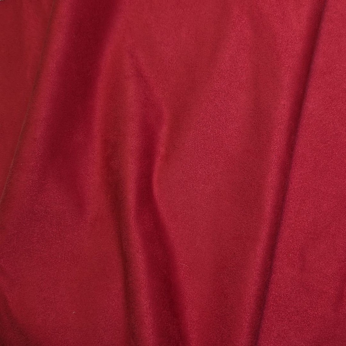 Microsuede Upholstery Soft Hand Fabric Vibrant Beautiful Luxurious ...