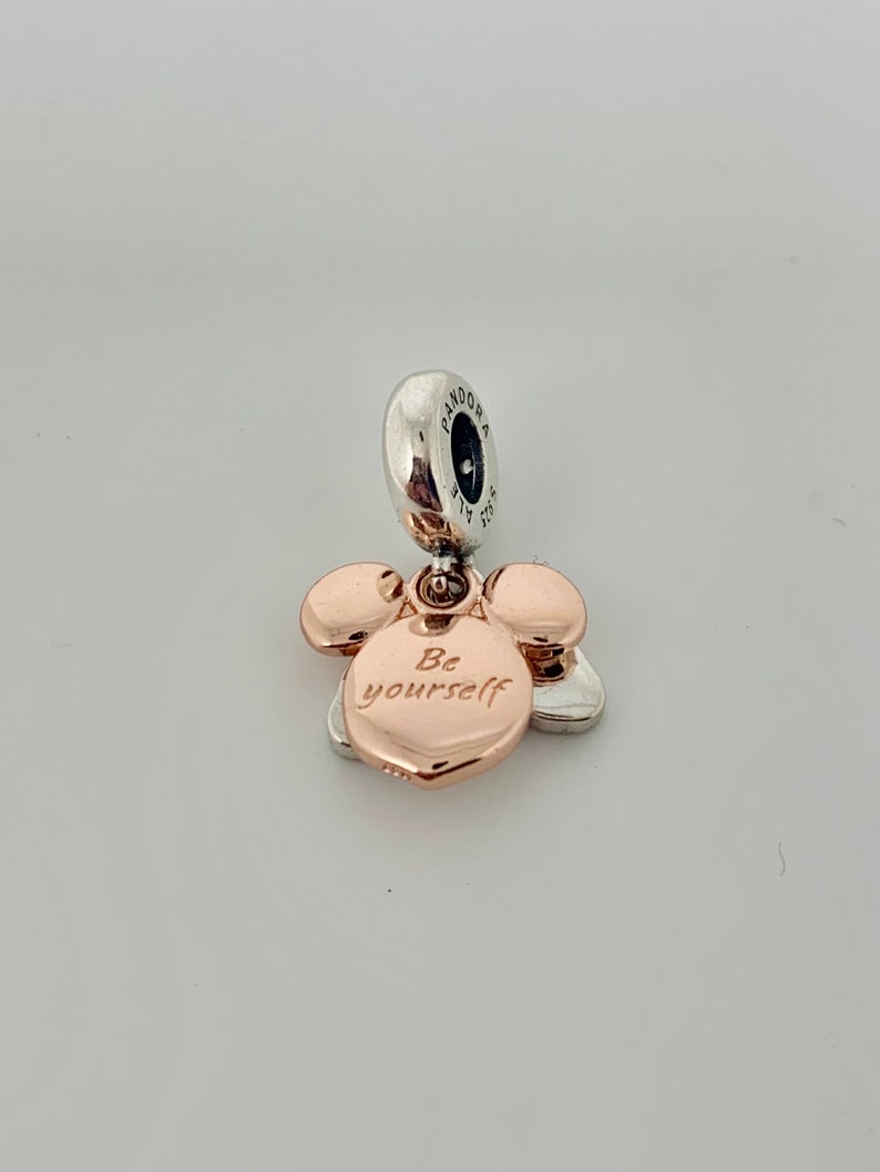Disney Pandora Mickey Mouse Double Dangle Charm Bracelet - Etsy