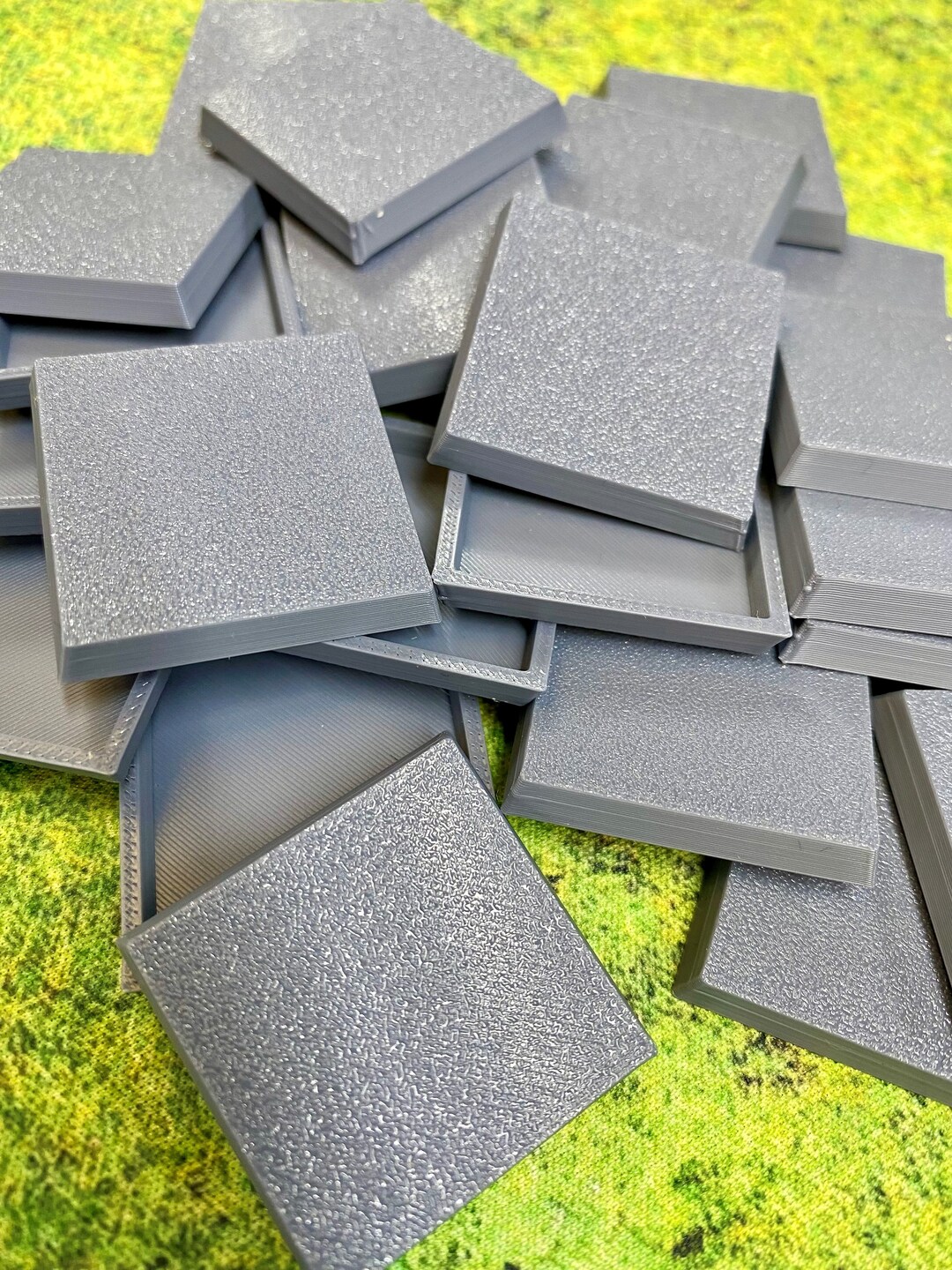 30mm X 30mm Square 3D Printed Wargame Miniature Bases - Etsy