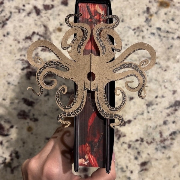 Octopus Bookmark - Etsy