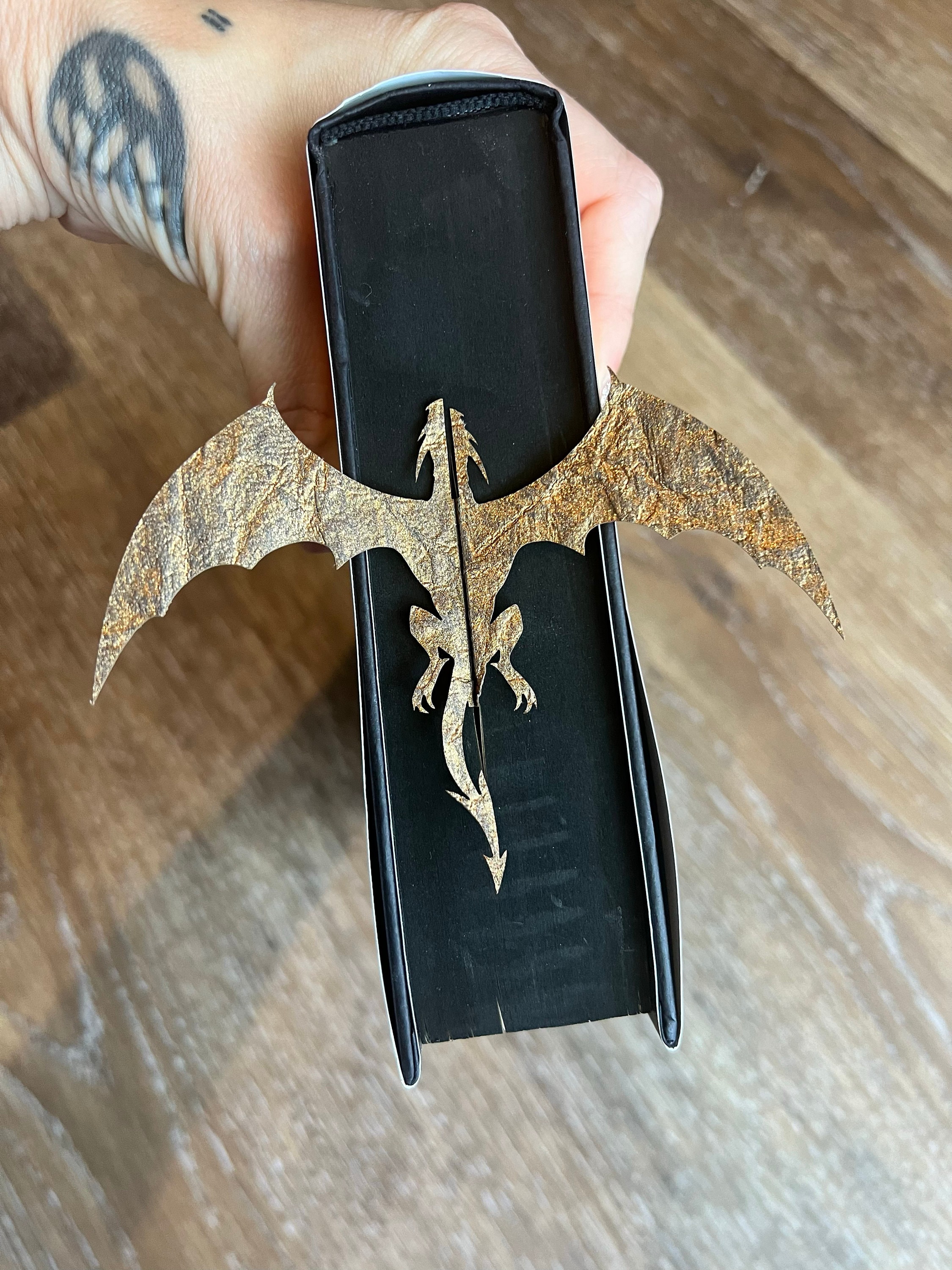 3D Pop-up Dragon Bookmark, Fourth Wing Inspired, Violence, ACOTAR ...