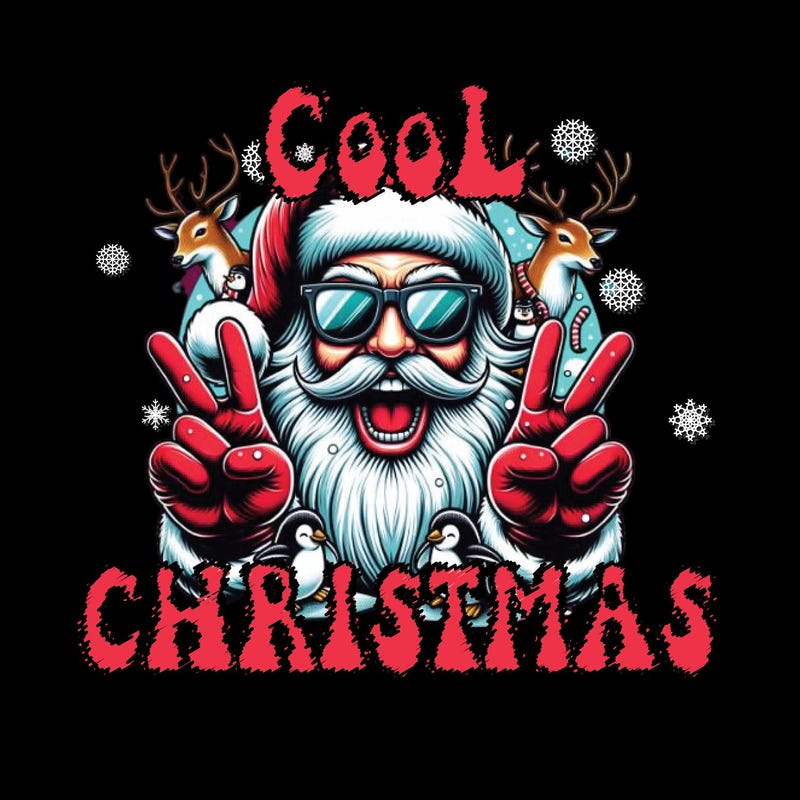 Santa Claus Stickers - Etsy