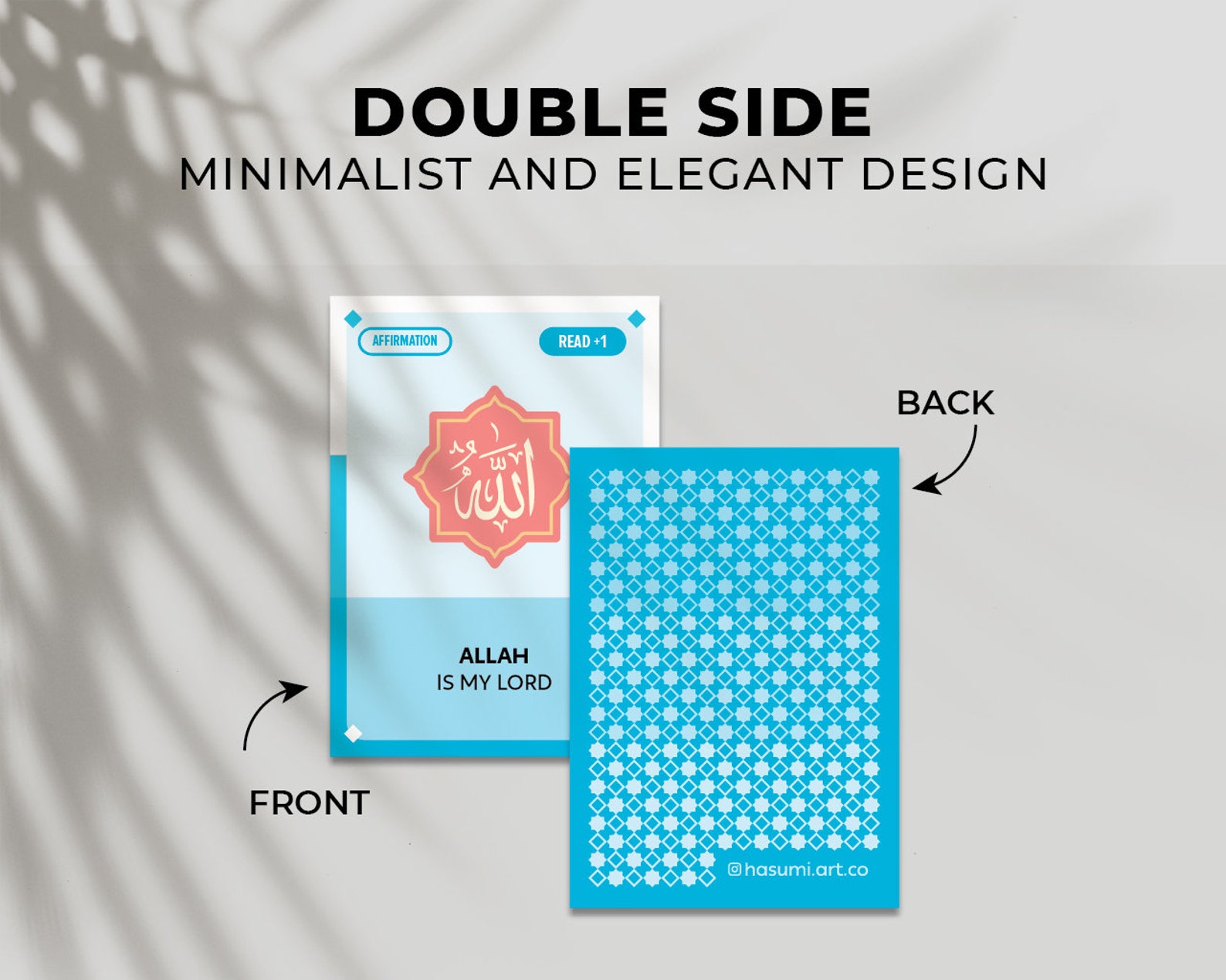 Islamic Affirmation Flashcards / Game Card With Free Board Game, Kids ...