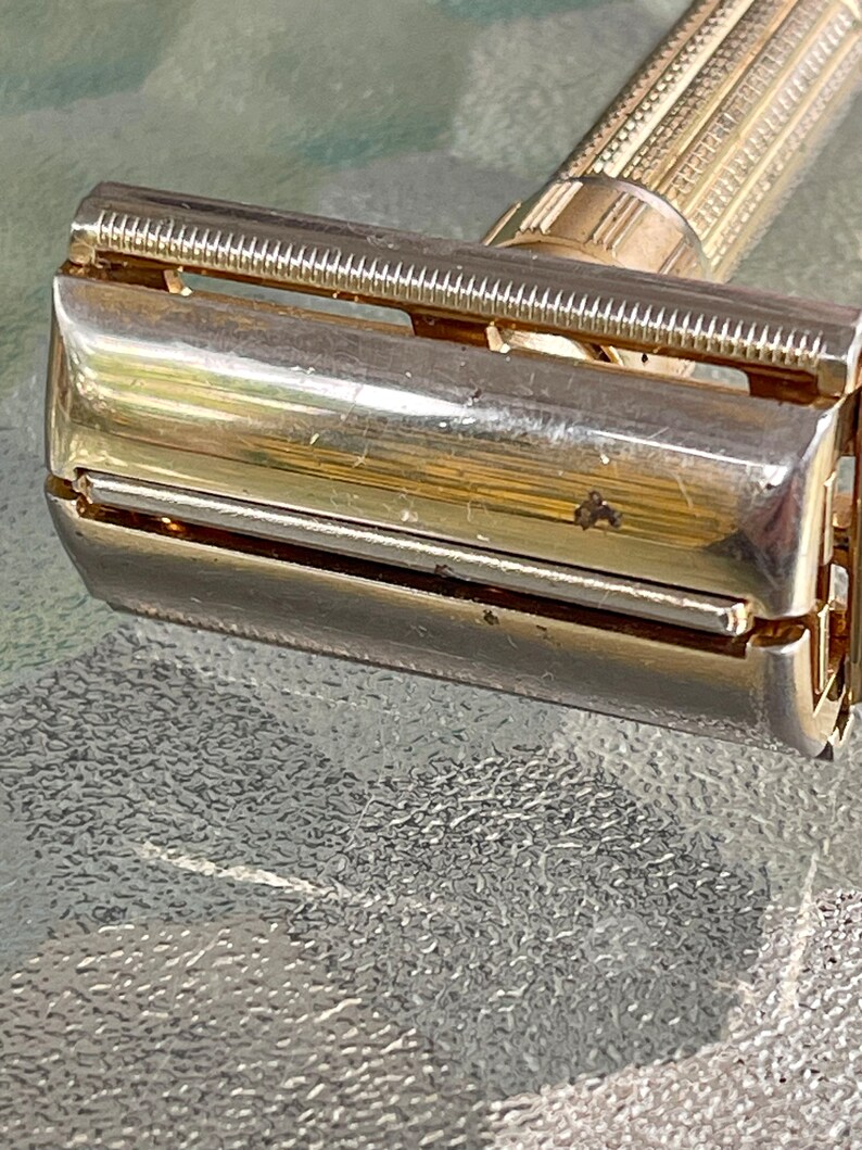 Gillette D1 Gold Safety Razor Adjustable Toggle 1958-rare! - Etsy