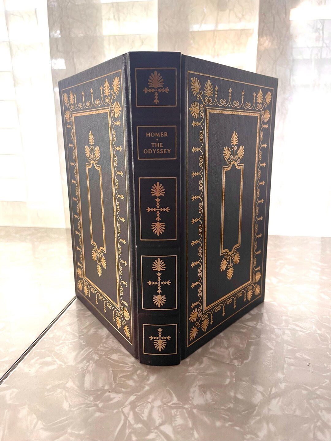 The Odyssey, Homer, Hardcover Vintage Book Franklin Library - Etsy