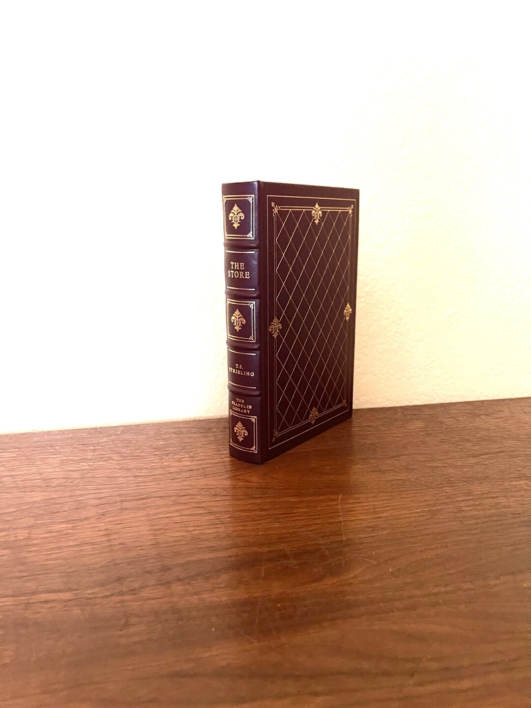 The Store by T S Stribling Vintage Hardcover Leather Book Franklin ...