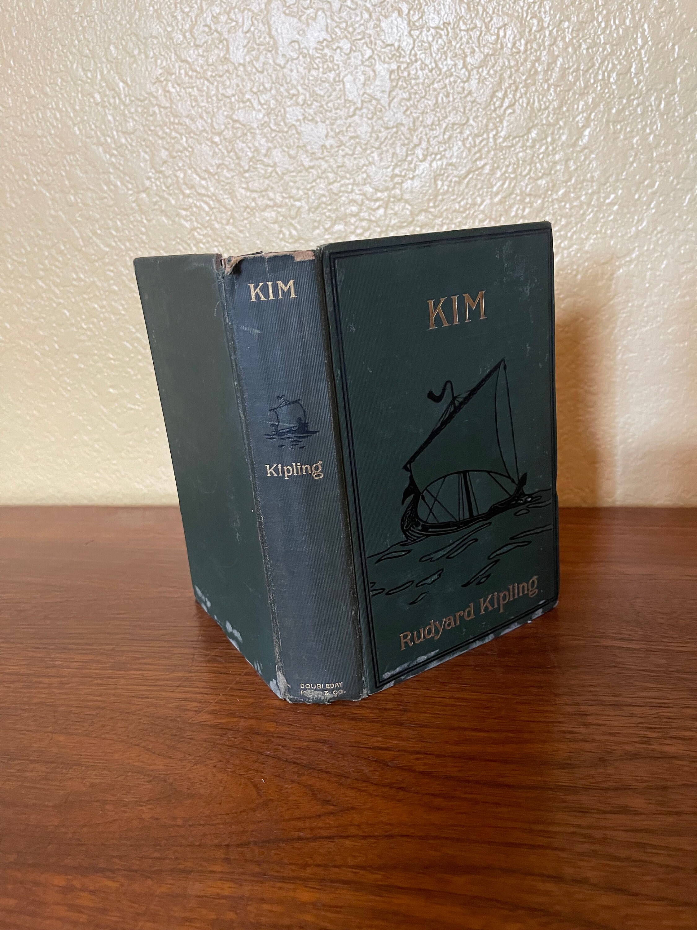 Antique Book KIM by Rudyard Kipling 1901 First Edition - Etsy