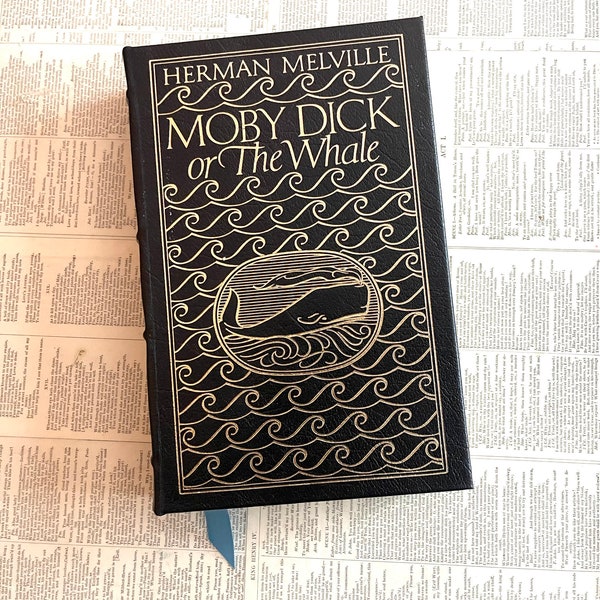 Leather Moby Dick Book - Etsy