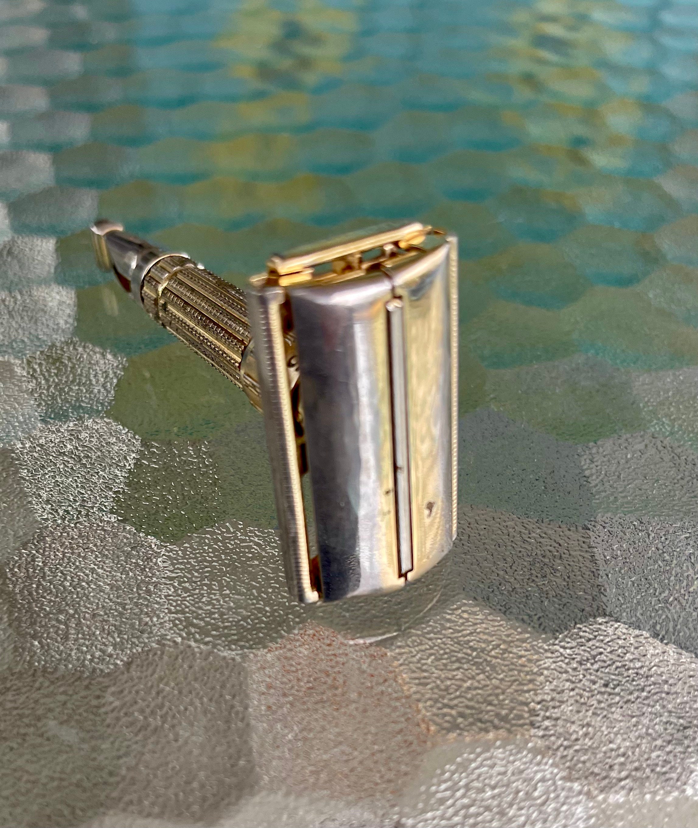 Gillette D1 Gold Safety Razor Adjustable Toggle 1958-rare - Etsy