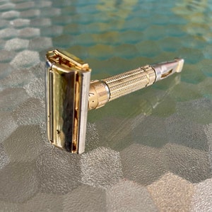 Gillette D1 Gold Safety Razor Adjustable Toggle 1958-rare! - Etsy