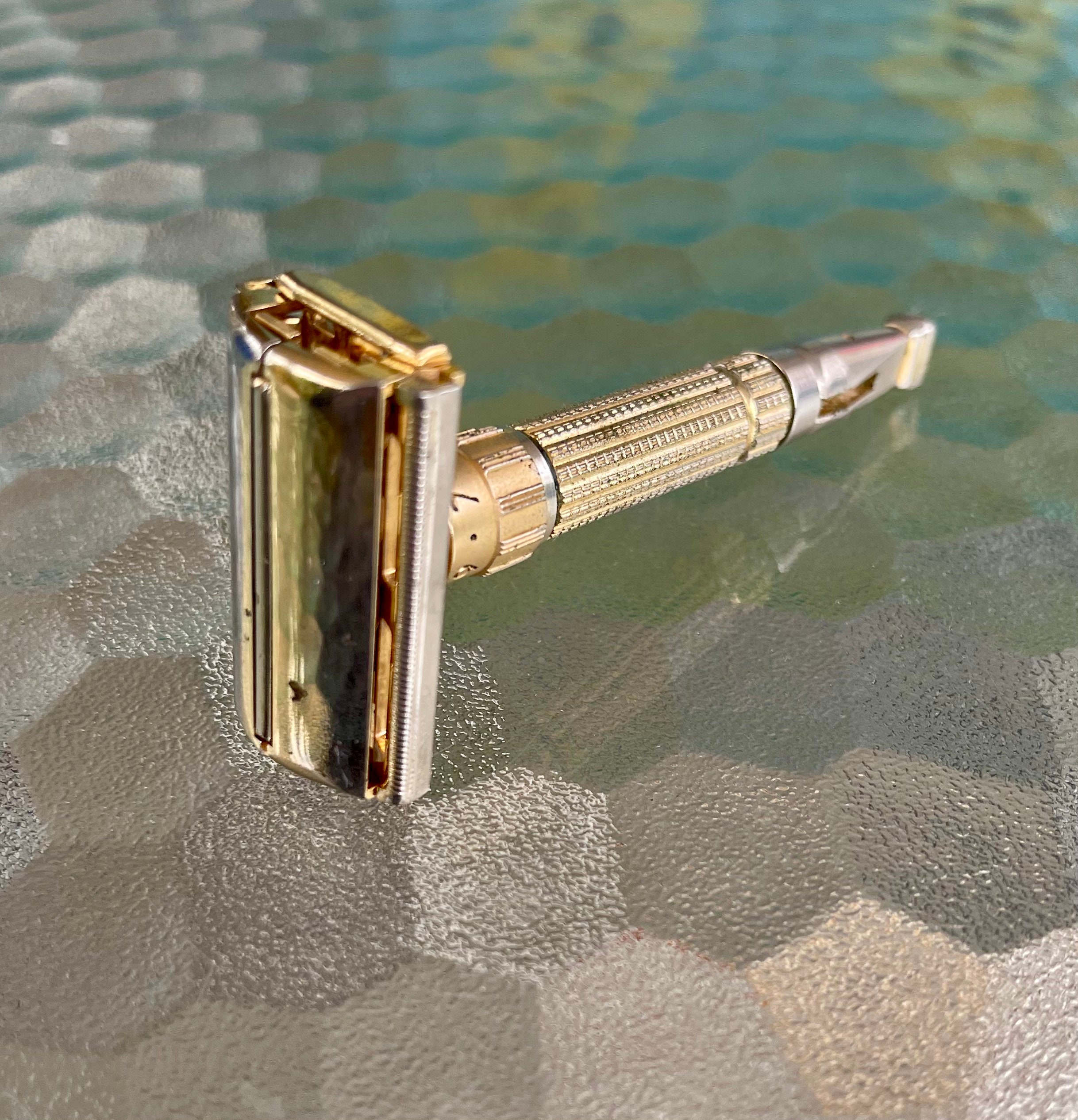 Gillette D1 Gold Safety Razor Adjustable Toggle 1958-rare - Etsy