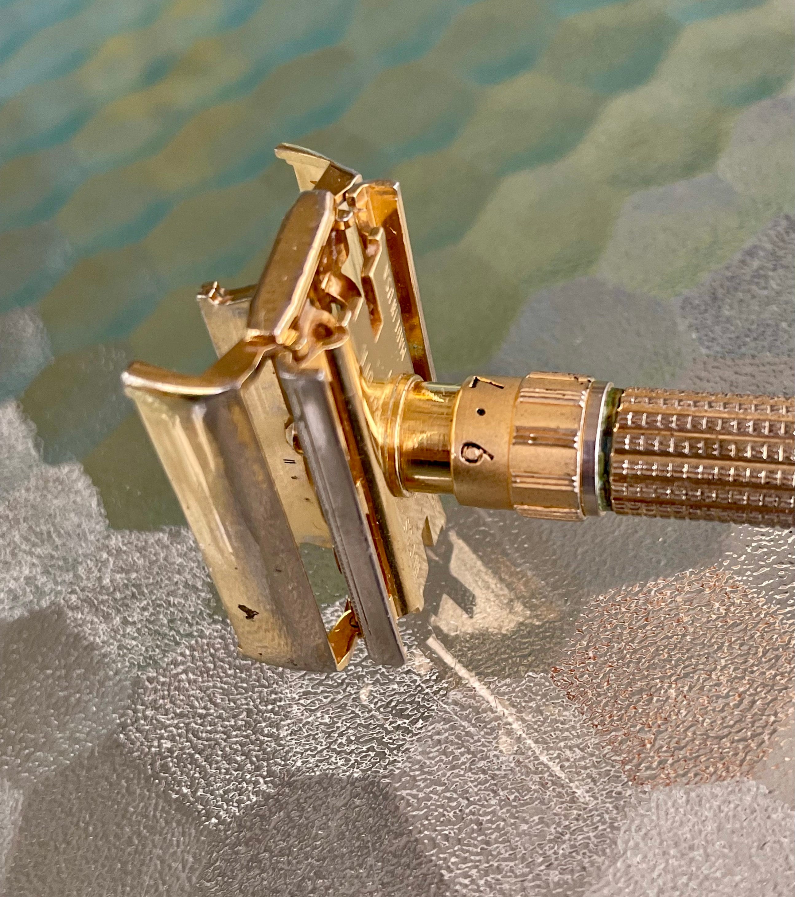 Gillette D1 Gold Safety Razor Adjustable Toggle 1958-rare - Etsy
