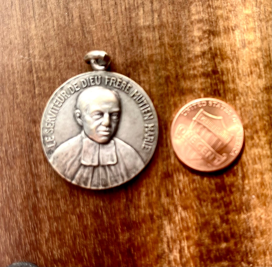Mutien Marie Malonne & Tomb Large Religious Medal Vintage Catholic - Etsy