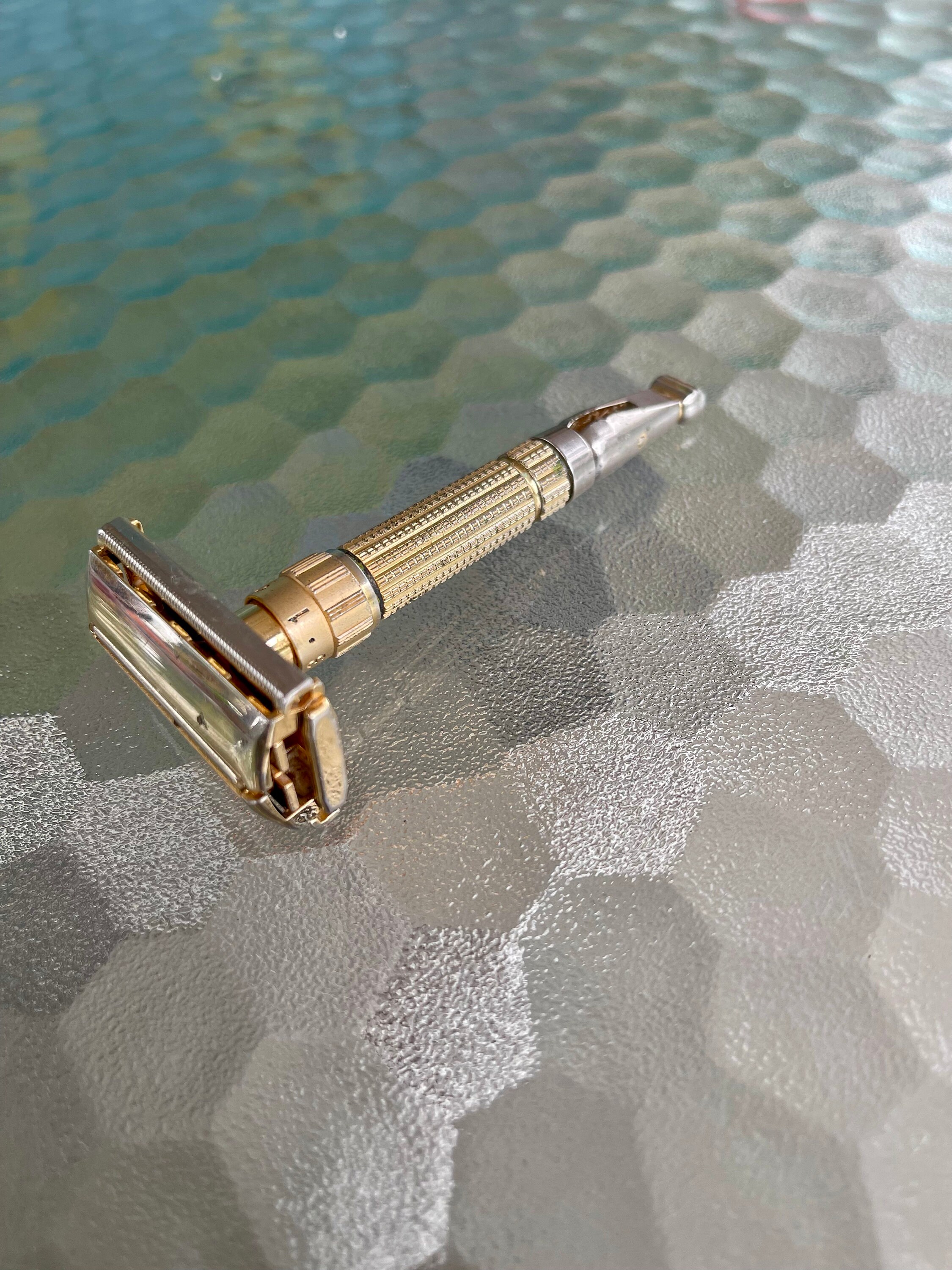 Gillette D1 Gold Safety Razor Adjustable Toggle 1958-rare - Etsy