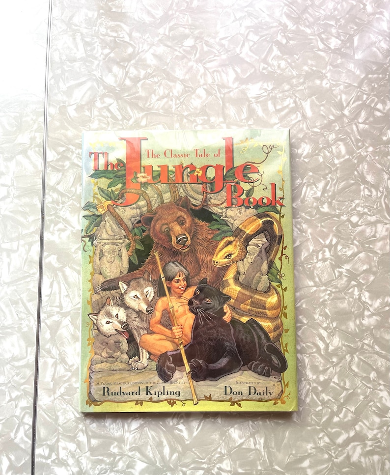 Jungle Book by Rudyard Kipling Young Readers Edition Illustrated ...