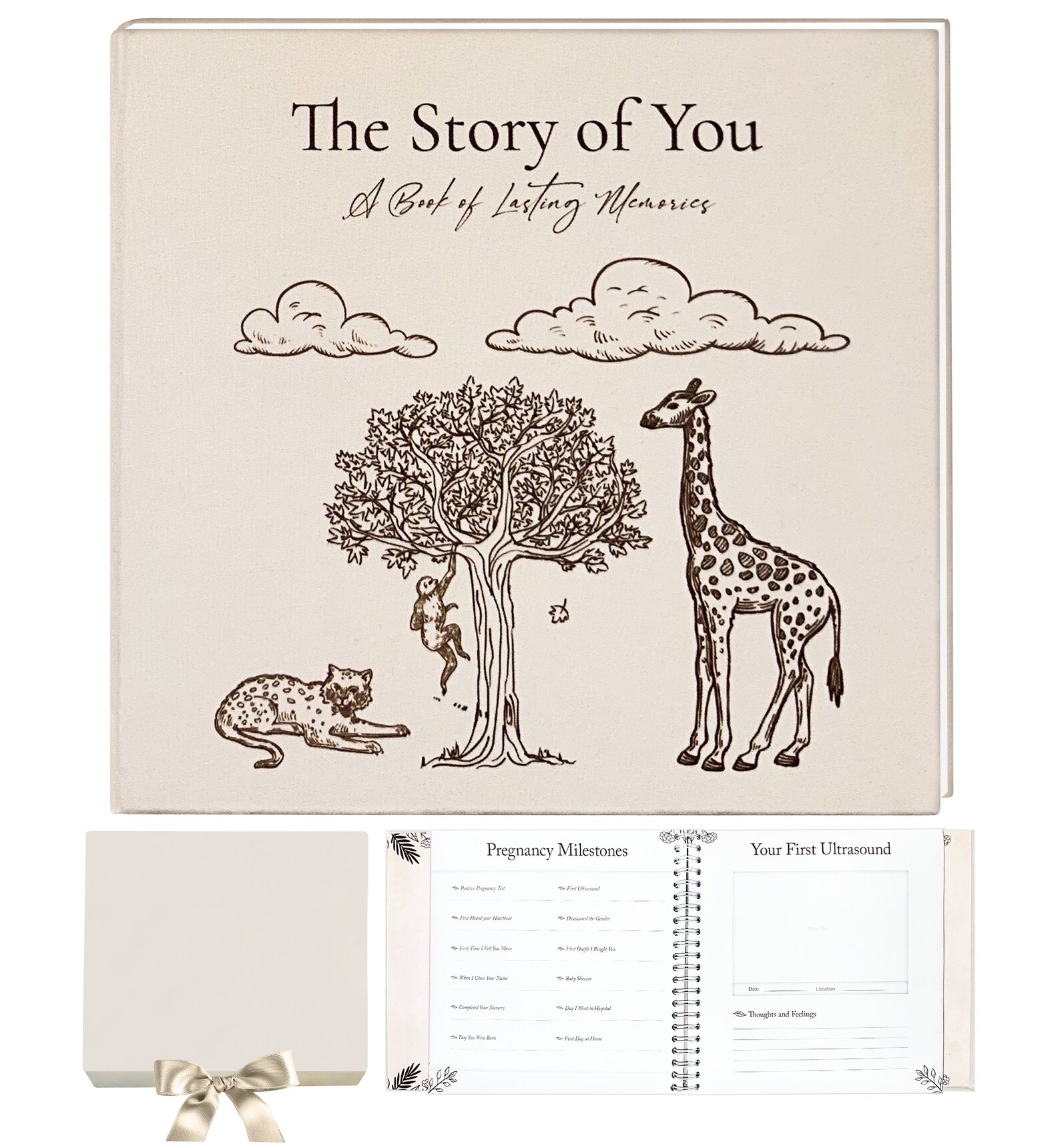 Pregnancy Journal and Baby Memory Book With Matching Memory Box - Etsy