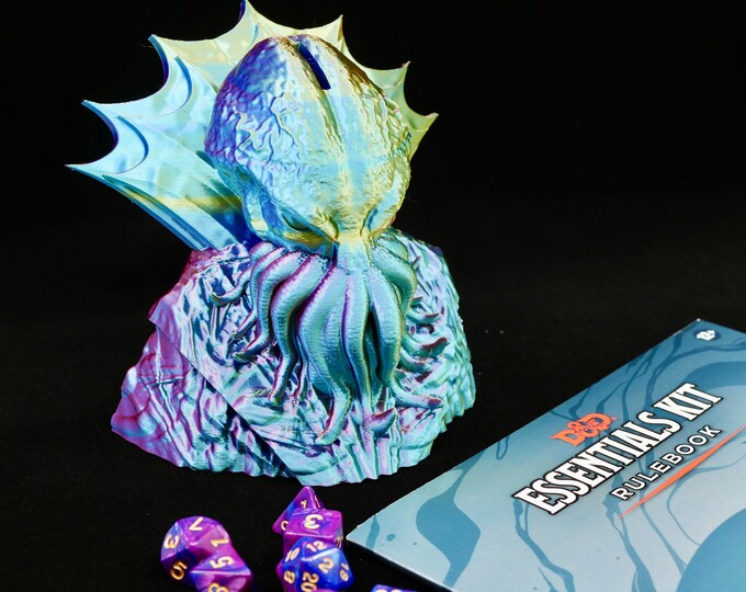 Eldritch Coin Bank DND Gift for Dad Gifts Dungeons and Dragons Piggy ...